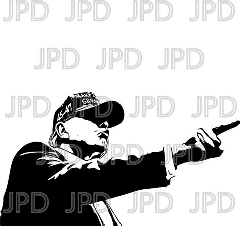 Donald Trump Pointing Vector Image Files Svg Pdf Ai And Eps Formats Plus Rasters 