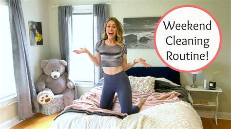 Weekend Cleaning Routine Clean My Room With Me Youtube