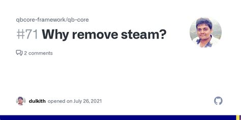 Why Remove Steam Issue Qbcore Framework Qb Core Github