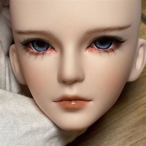 Novo 13 Bjd Cabeça De Boneca Masculina Menino Aberto Maquiagem