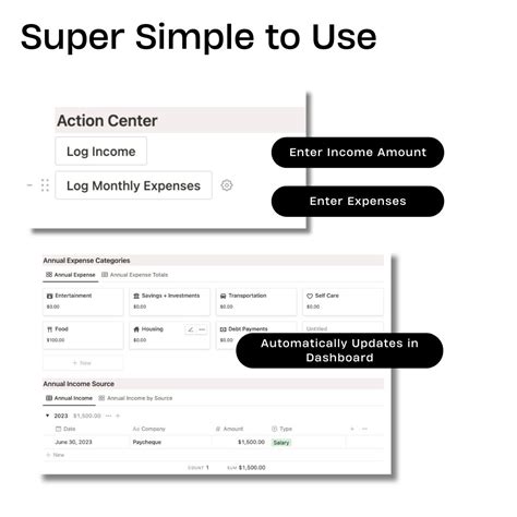 Notion Budget Tracker Notion Finance Notion Track Notion Etsy