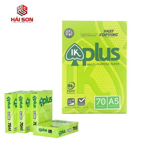 giấy ik plus a5 Đl 70