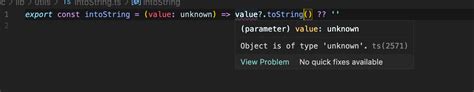 Typescript Как из Unknown грамотно вызывать Tostring Stack