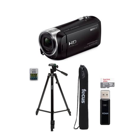 Sony HDR CX Professional Movie Recorder P Full HD Handycam Camcorder Black With Tripod