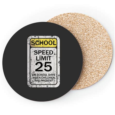 Road Signs Funny Traffic Signs Halloween Costume Coasters Sold By