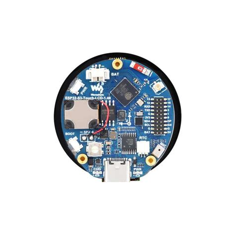 Esp32 S3 1 46inch Round Display Dev Board 412×412 Wifi Bt Accelerometer Gyroscope Ws 29565