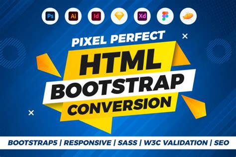 I Can Convert Psd To Html Figma To Html Xd To Html And Css Website