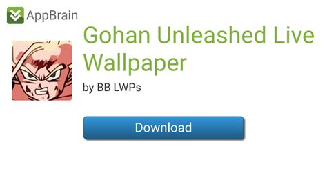 Gohan Unleashed Live Wallpaper For Android Free App Download