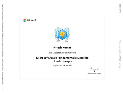 Azure Azurefundamentals Microsoft Nitesh Kumar