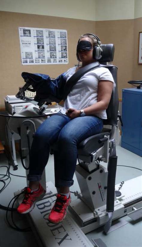 Starting Position For The Assessment Of Proprioception The Participant Download Scientific