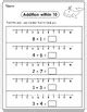 Addition Within Number Line By Nyra The Learner TPT