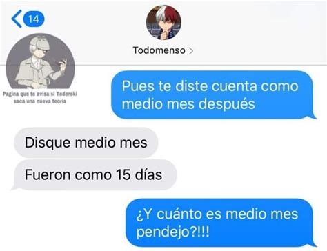 Pin De Xie Lian En Bnha Conversaciones Divertidas Imagenes Para