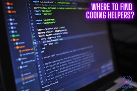 Where To Find Coding Helpers Careergamers