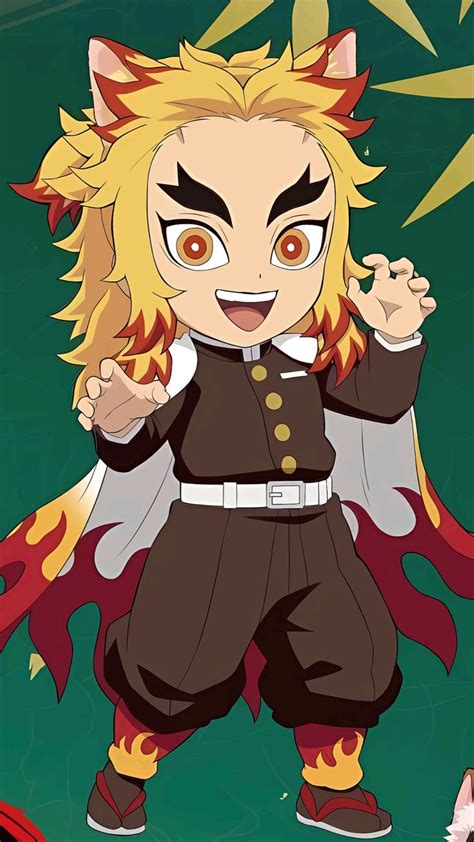 Kyojuro Rengoku Personajes Chibi Arte Psicodelico Imagenes De