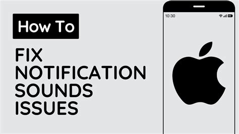 How To Fix Notification Sounds Issues After Ios 17 Ios Notification Sound Not Working Youtube