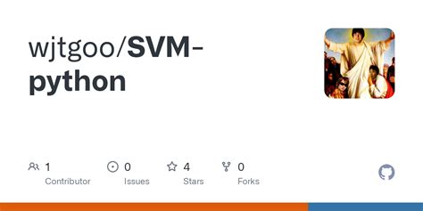 GitHub Wjtgoo SVM Python