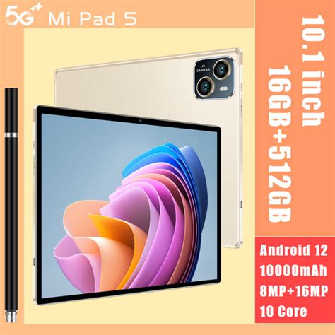Купить планшет Mi Pad 5 10.1", 1024 GB по низкой цене: отзывы, фото ...