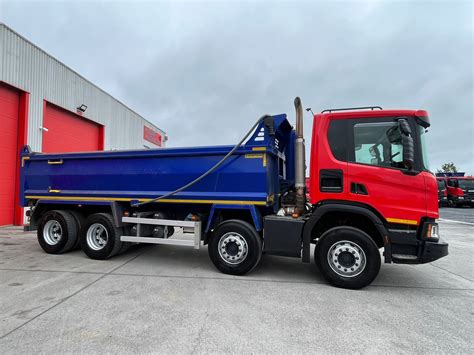 Scania P XT X Tipper McGuire Haulage