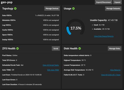 24 10 Rc2 Raidz Expansion Caused Miscalculated Available Storage Truenas General Truenas