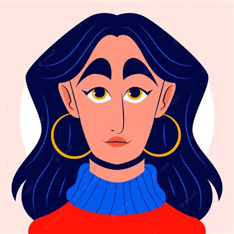손으로 그린 만화 그림 무료 벡터