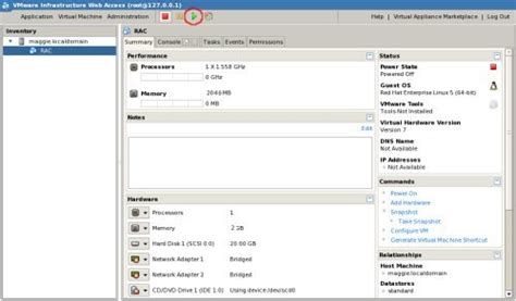 Oracle Base Oracle Database 11g Release 2 Rac On Linux Using Vmware Server 2
