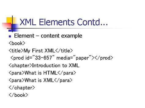 understanding xml an introduction to xml sandeep bhattaram