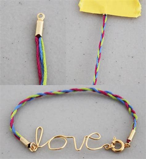 C Mo Hacer Una Pulsera Love Ideas Diy