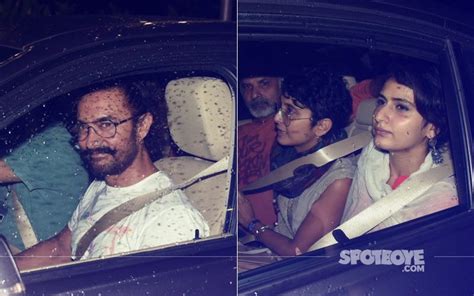 Aamir Khan Watches Son Junaids Play With Kiran Rao And Fatima Sana Shaikh