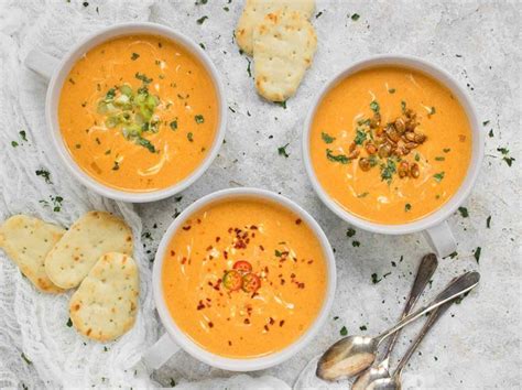 Thai Pumpkin Soup Quick And Easy Soup Recipe Soupaddict