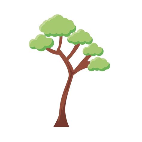 Branched Tree Flat Style Icon 2475445 Vector Art At Vecteezy