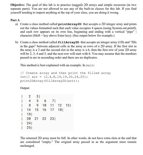 Solved Objective The Goal Of This Lab Is To Practice Chegg