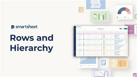 Rows And Hierarchy Smartsheet Learning Center