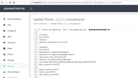 any file read in the background · issue 19 · popojicms popojicms · github