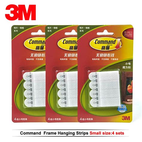 Buy 16pcs Small 3m Command Picture Hanging Strips