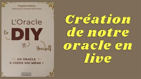 Création De Notre Oracle Youtube