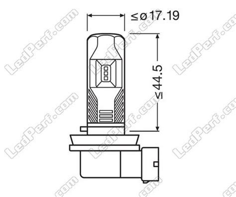 H11 LED lampen Osram LEDriving FL Gen2 - 67219CW