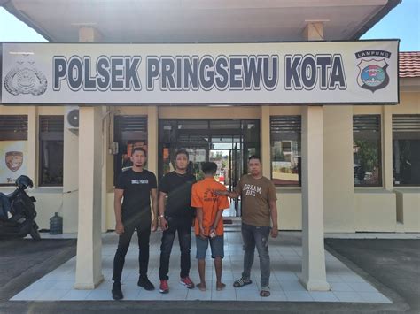 Pria Asal Pringsewu Nekat Mencuri Untuk Beli Sabu