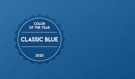 Classic Blue Color Sample Vector Premium Vector