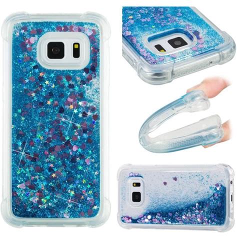Coque Samsung Galaxy S Tui En Thin Tpu Clair Silicone Liquide Strass Bling Brillant Cristal