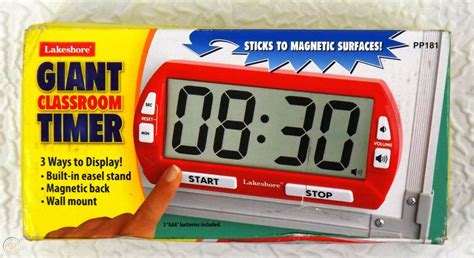 Lakeshore Giant Classroom Timer Magnetic Pp181 New [gs J] 2024290531