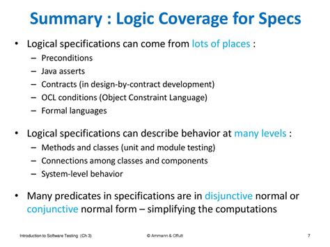 Paul Ammann And Jeff Offutt Ppt Download