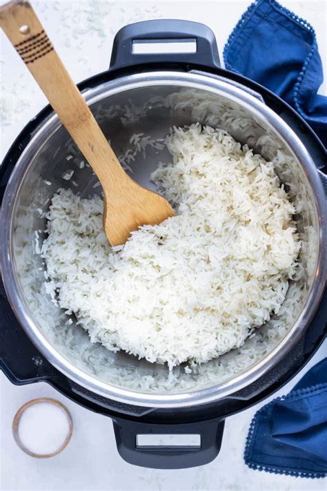 Perfect Instant Pot White Rice Evolving Table