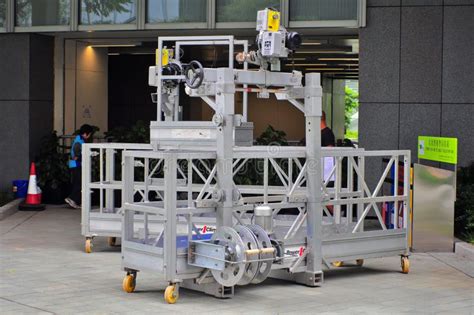 Suspended Access Equipment Editorial Photo Image Of Maintenance
