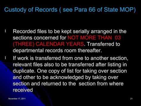 File Numbering System Ppt