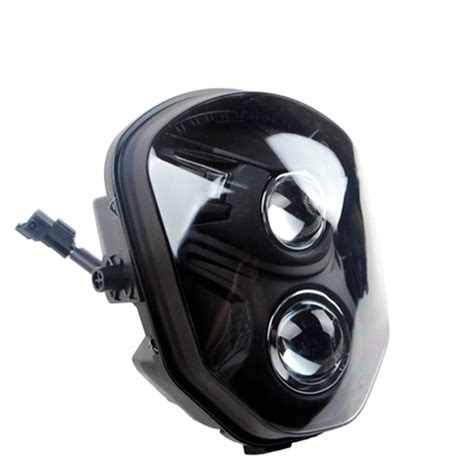 Мотоцикл DC 12V H4 45 Вт 6000K светодиодный фары двойной обтекатель ...