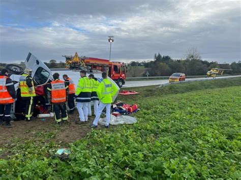 Une Collision Entre Trois Véhicules Fait Trois Blessés En Ille Et