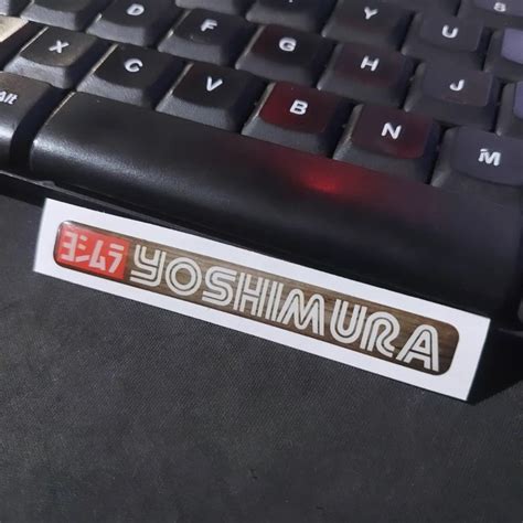 Promo Sticker Timbul Resin Yoshimura Panjang Stiker Lycal 3d Kecil