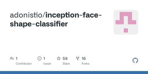 github adonistio inception face shape classifier