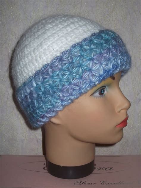 Как связать красивую шапку с отворотом спицами Crochet Crochet Hats Crochet Projects