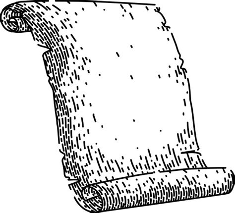 Paper Scroll Black Vector Images Over 23 000
